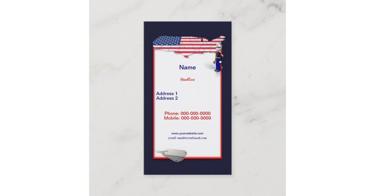 Marine Business Card | Zazzle