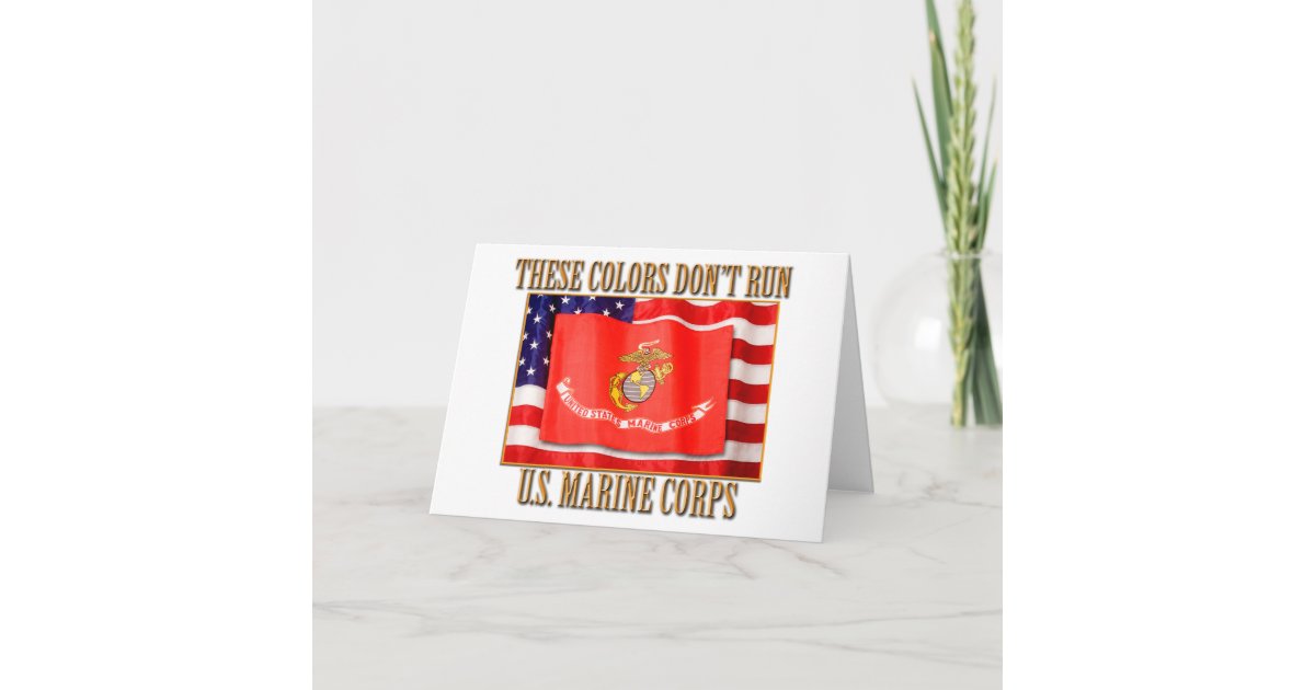 Marine Corps Greeting Card | Zazzle