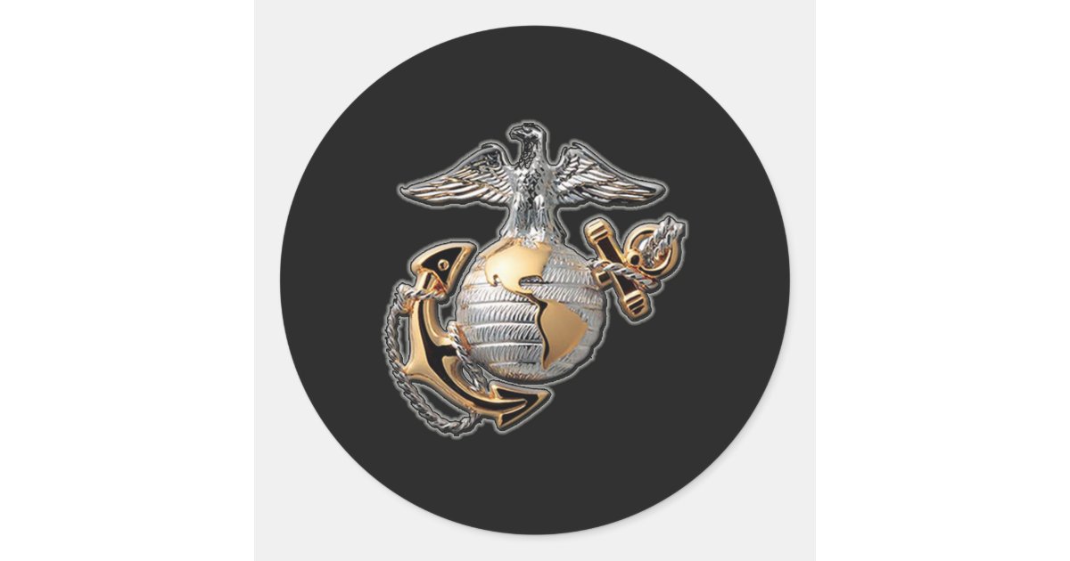 Marine EGA Sticker | Zazzle