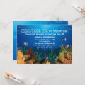 Marine Life Invitation | Zazzle