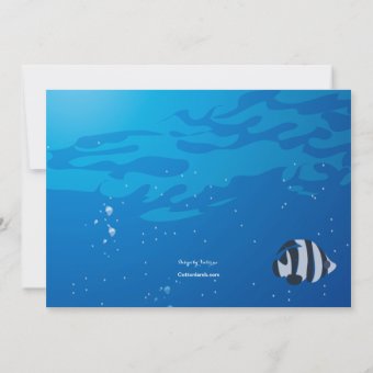Marine Life Invitation | Zazzle