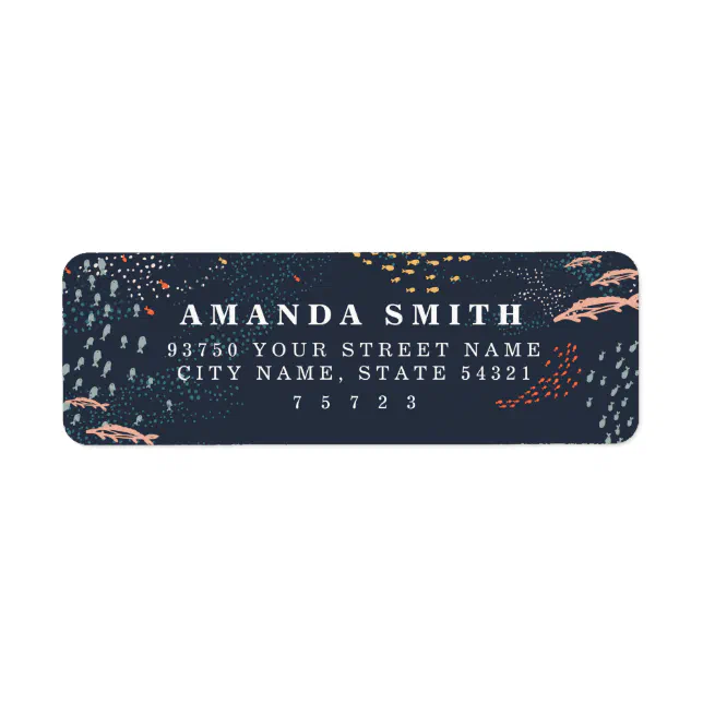 Marine Life Label | Zazzle