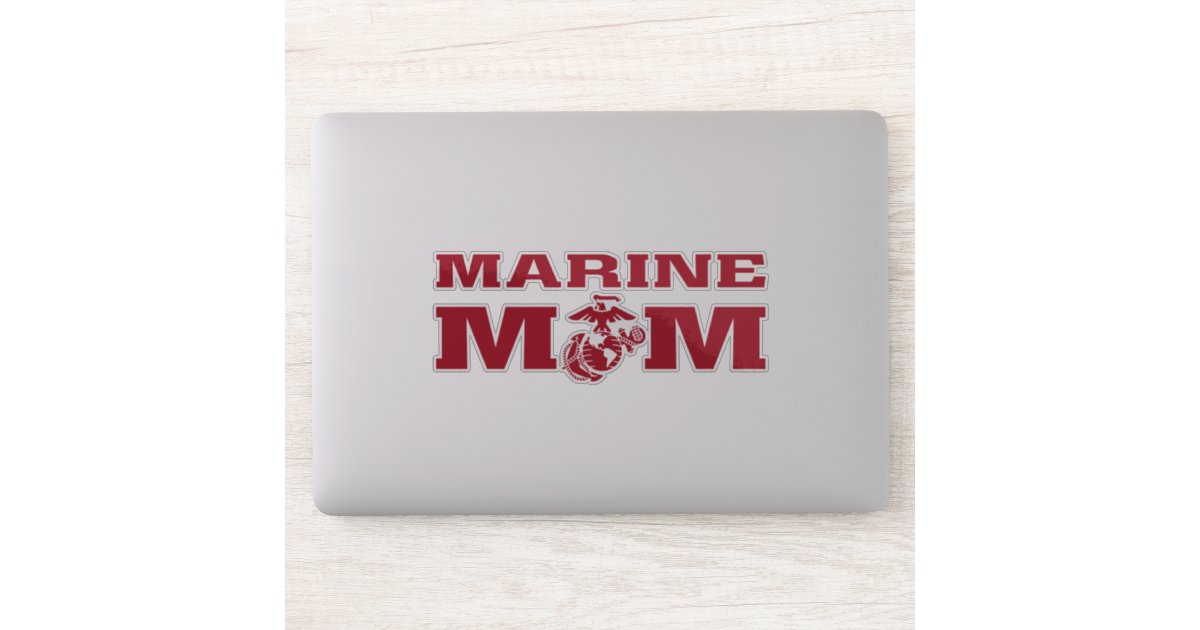 Marine Mom Sticker | Zazzle