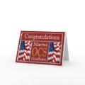Marine OCS Graduation Congratulations Card | Zazzle