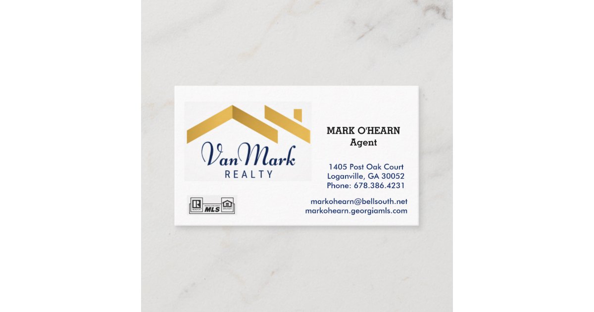 mark business card | Zazzle