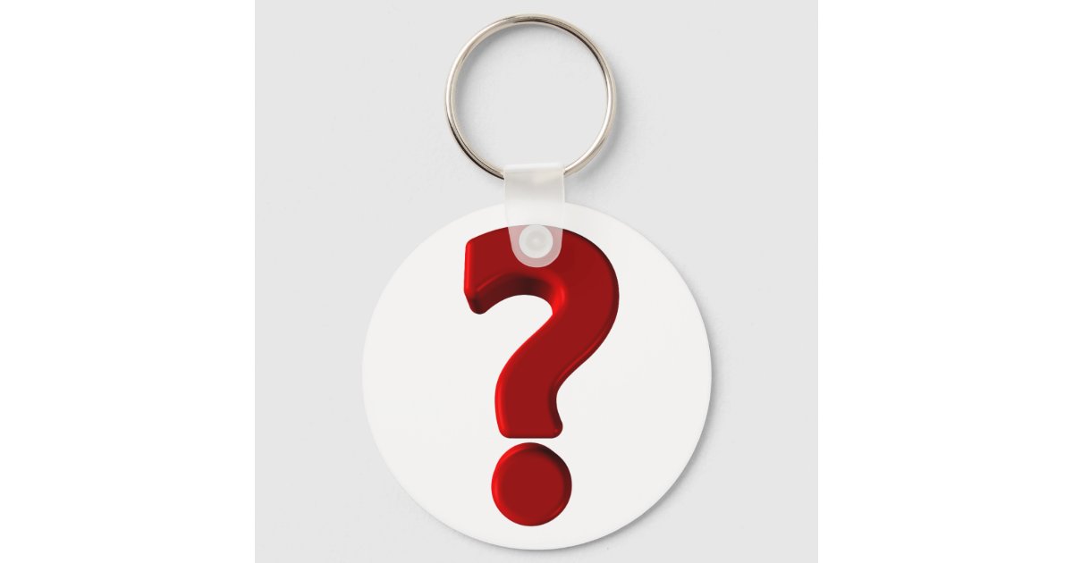 Mark Keychain Question | Zazzle
