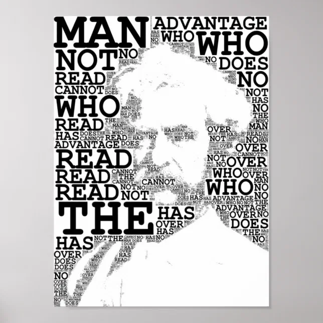 Mark Twain Poster | Zazzle