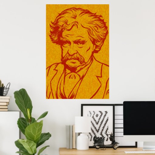 Mark Twain Poster | Zazzle