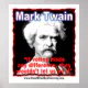 Mark Twain Voting Difference Quote Poster | Zazzle