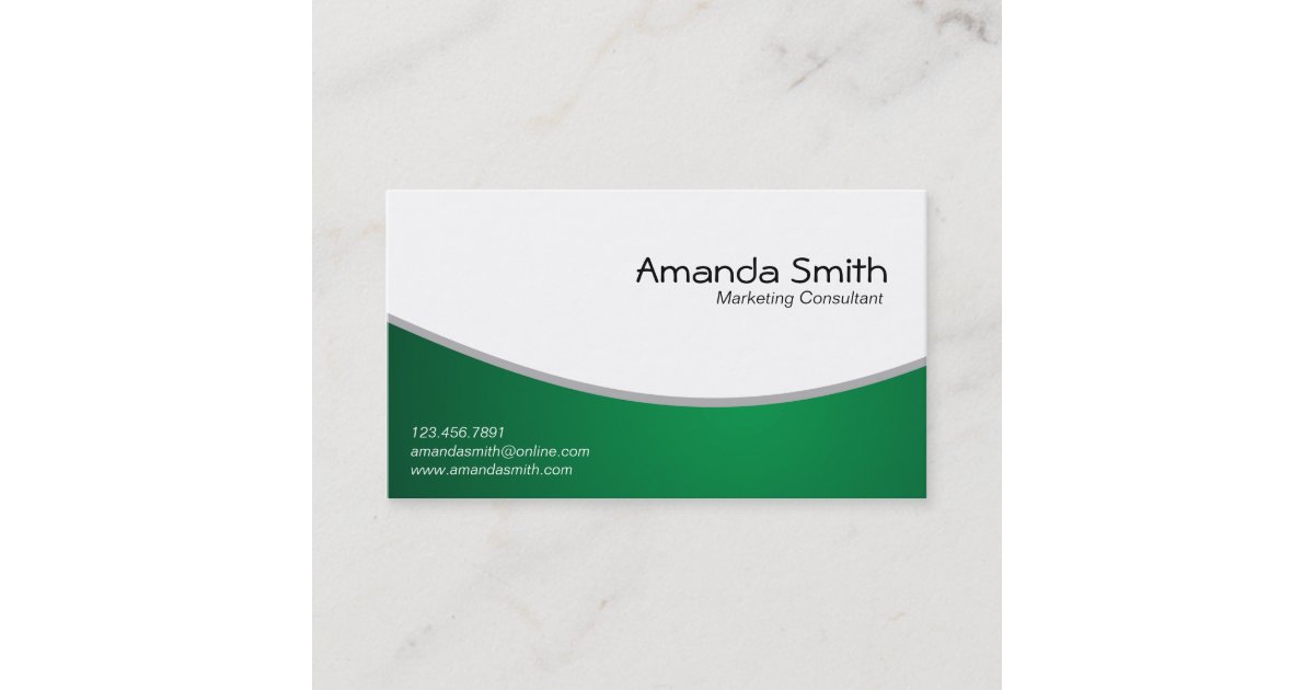 Marketing Consultant - Business Cards | Zazzle