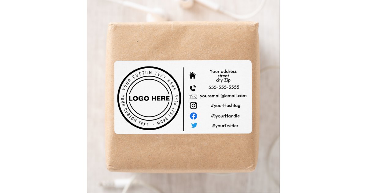 Marketing order sticker address | Zazzle