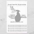 Marketing Tear Trendy Modern Spray Bottle Flyer | Zazzle