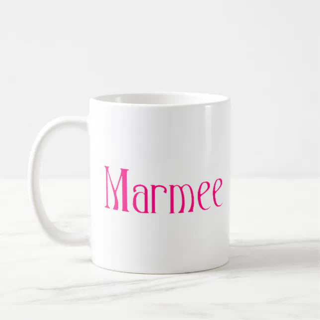 marmee coffee mug | Zazzle