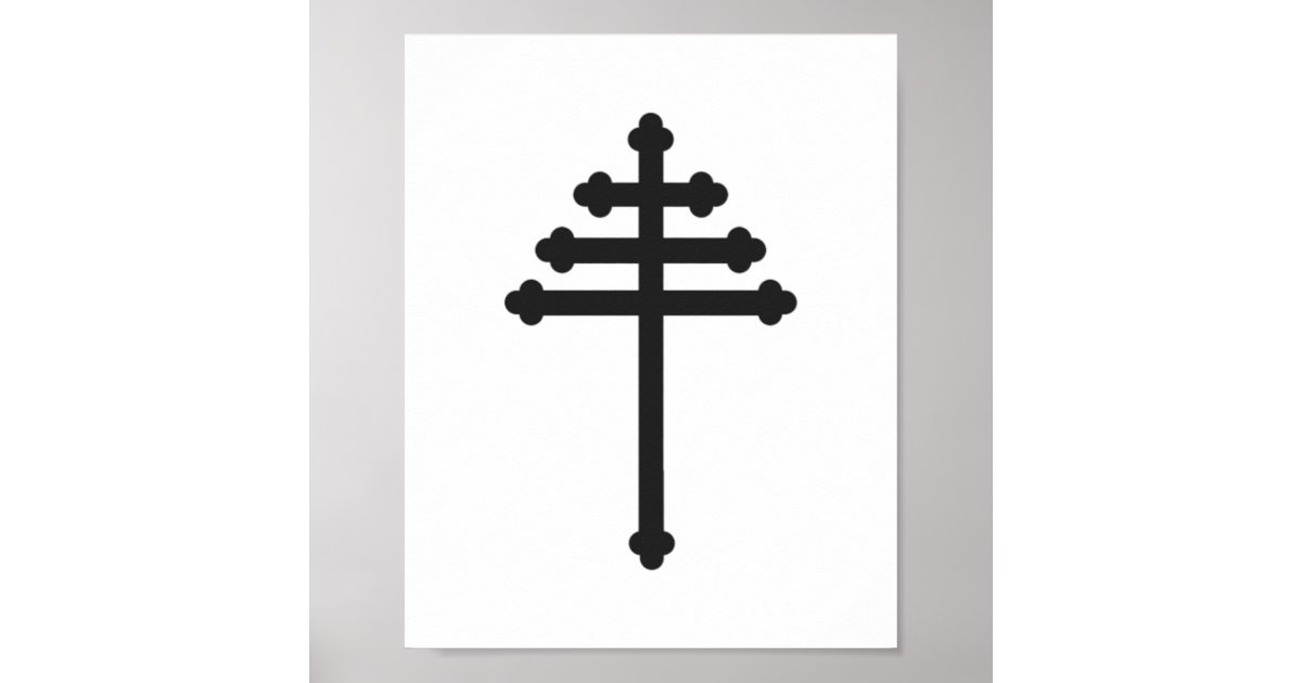 Maronite Church Cross Poster | Zazzle