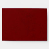 Maroon Custom Invite Envelopes - White Inside | Zazzle