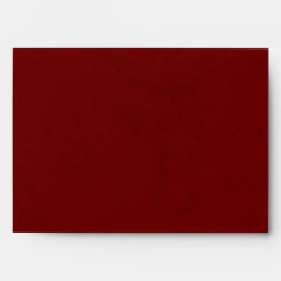 Maroon Custom Invite Envelopes - White Inside | Zazzle