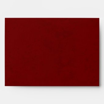 Maroon Custom Invite Envelopes - White Inside | Zazzle