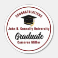 Maroon Gold Congratulations Graduate Custom Party Hershey®'s Kisses ...