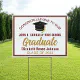 Maroon Gold Congratulations Graduate Custom Yard Sign | Zazzle