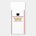 Maroon Gold Congratulations Graduation Party Hershey's Miniatures | Zazzle