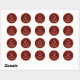 Maroon Gold Law School Graduation Party Classic Round Sticker | Zazzle