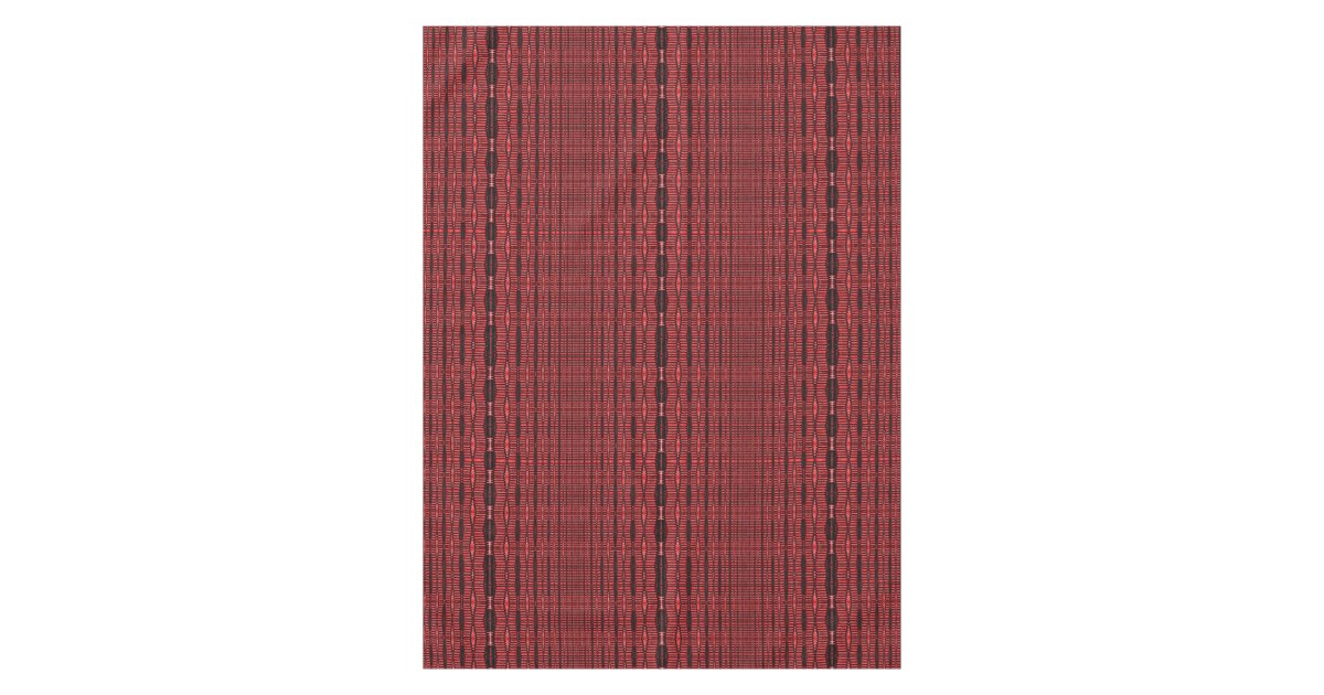 Maroon Red Black Pattern Tablecloth | Zazzle
