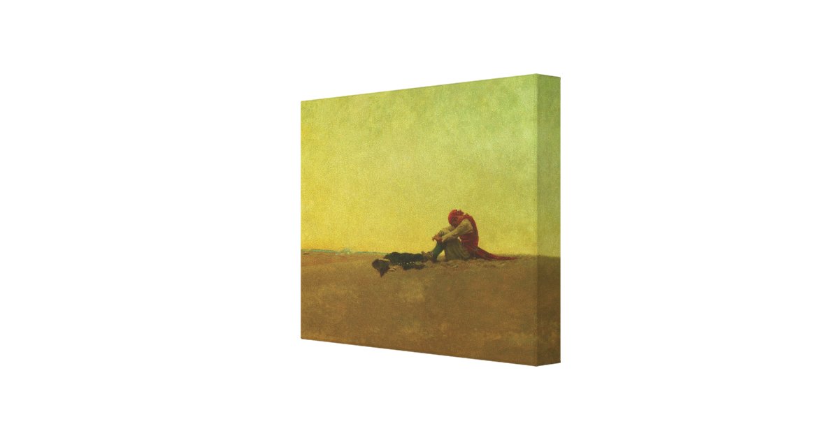Marooned by Howard Pyle Canvas Print | Zazzle
