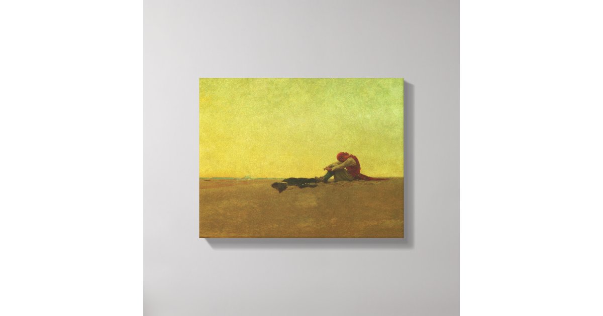 Marooned by Howard Pyle Canvas Print | Zazzle