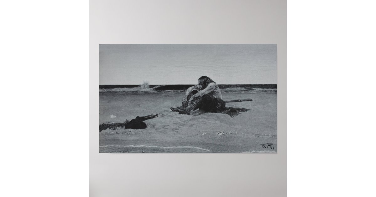 Marooned Pirate Poster | Zazzle