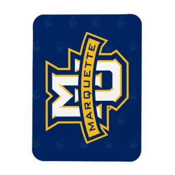 Marquette University Logo Watermark Magnet | Zazzle