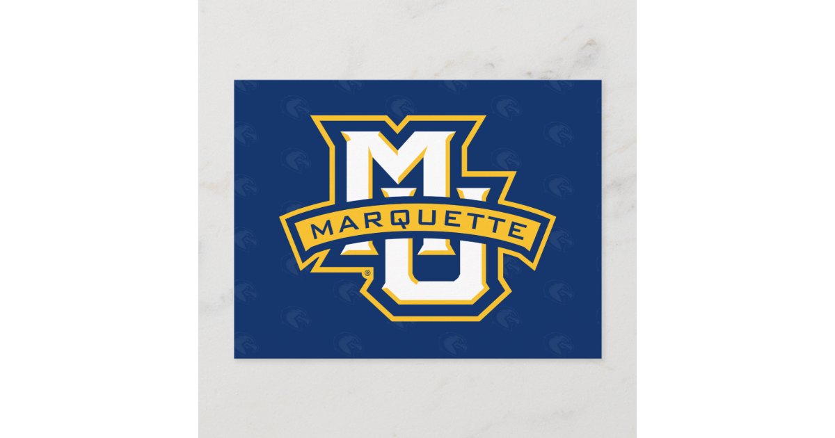 Marquette University Logo Watermark Postcard | Zazzle