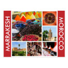 Moroccan Plates At Market Postcard | Zazzle.com