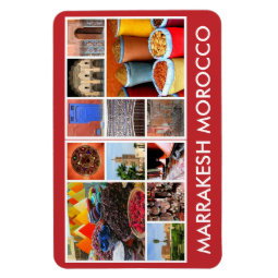 marrakesh scenes magnet | Zazzle