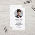 Marriage And Family Therapist Coach Photo and QR Business Card | Zazzle