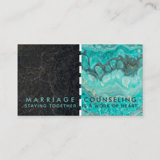 Marriage Counseling Slogans Business Card | Zazzle