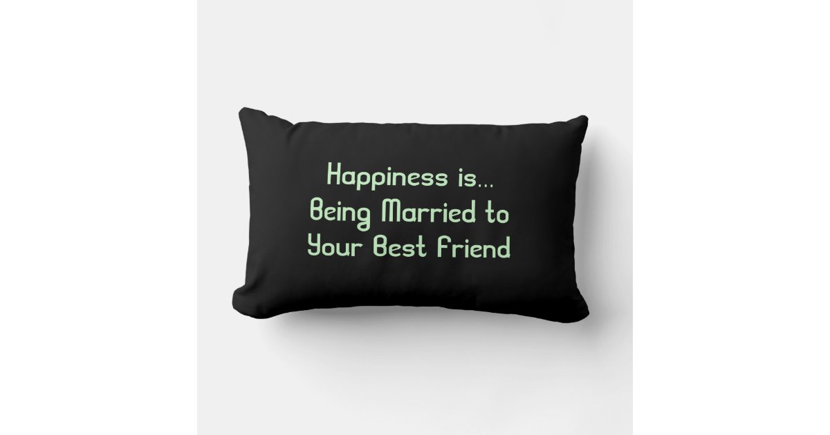 Marriage Quote Pillow | Zazzle