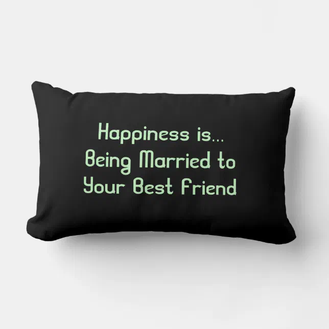 Marriage Quote Pillow | Zazzle