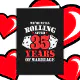 Married 35 Years Rolling Funny 35th Anniversary Card | Zazzle
