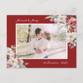 Married and Merry Photo Postcard | Zazzle