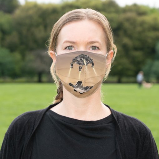 Mars 2020 Rover Adult Cloth Face Mask | Zazzle