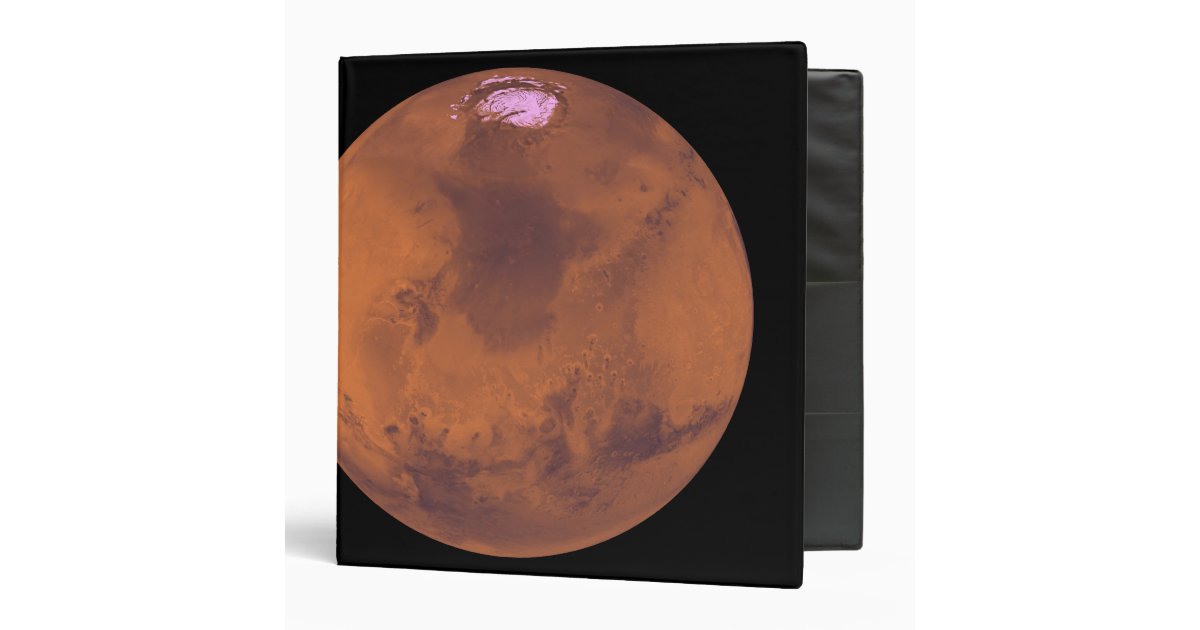 Mars 2 3 ring binder | Zazzle