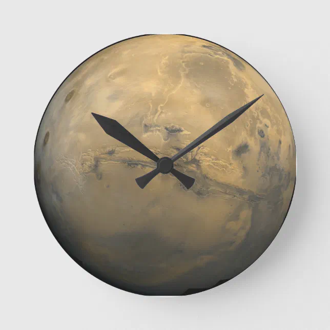 Mars Clock | Zazzle