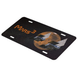Mars Cubed by MarCO CubeSats License Plate | Zazzle