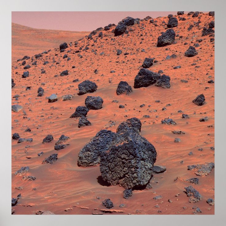 Mars Exploration Poster | Zazzle