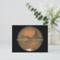 Mars, Greetings from Mars Postcard | Zazzle