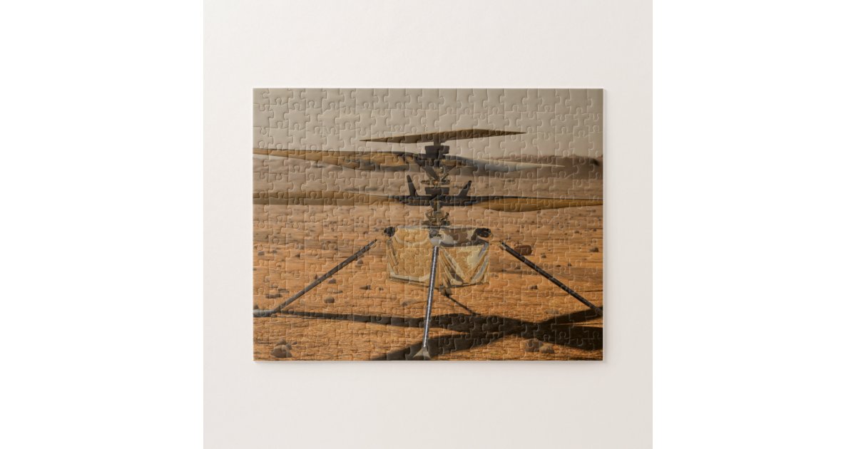 Mars Ingenuity Helicopter Jigsaw Puzzle | Zazzle