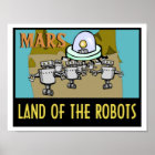 Vintage Style Robot Military Propaganda Poster | Zazzle.com