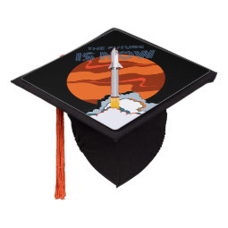 Mars Landing Rocket Graduation Cap Topper | Zazzle