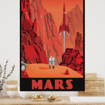 Mars - Large format Poster | Zazzle
