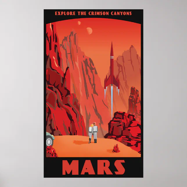 Mars - Large format Poster | Zazzle